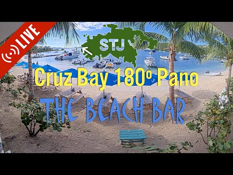 Live Webcam Beach Bar Sunset Cruz Bay, St. John, USVI